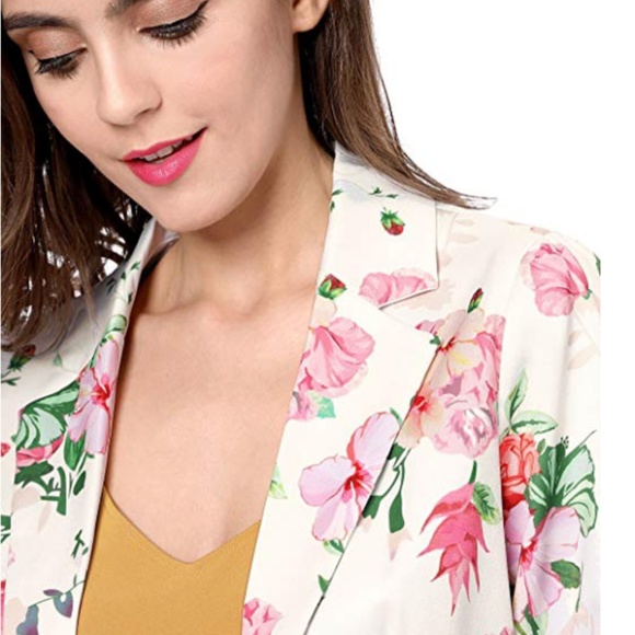 S. the Widow | Jackets & Coats | Annette Floral Blazer | Poshmark